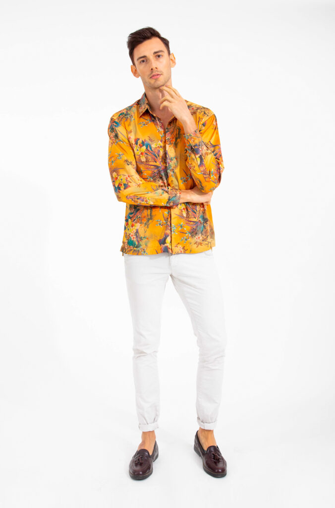 Roman Silk Shirt | The House Of Victor