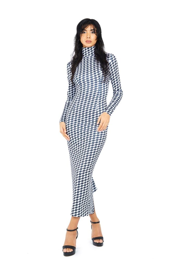 The Victor Tag Maxi Dress By The House of Victor